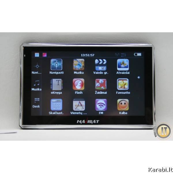 Greita ir patikima NAVISAT GPS navigacija Šiauliuose